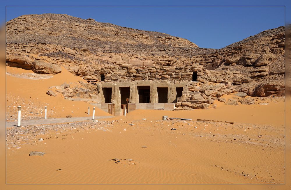 Tempel von Ed-Derr von Ramses II Foto & Bild | world, africa, egypt ...