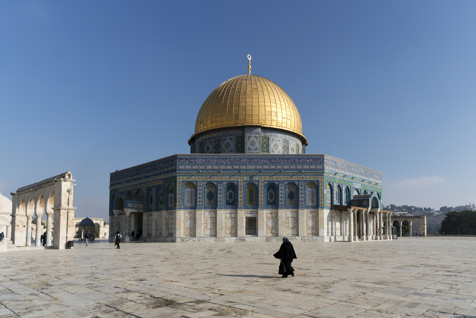 Tempelberg mit Felsendom - Jerusalem Foto & Bild | moschee, asien ...