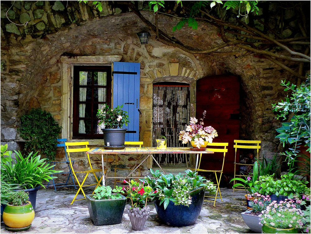 Terrasse Foto & Bild | architektur, europe, france Bilder auf fotocommunity