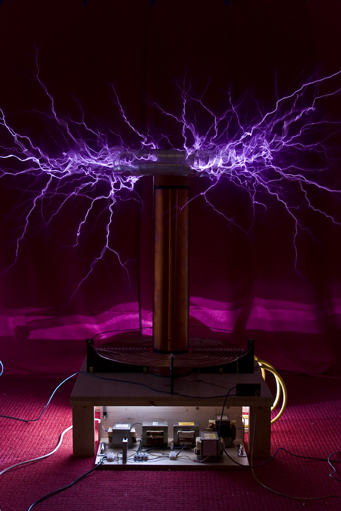 Teslaspule Foto & Bild | industrie und technik, energietechnik, motive ...