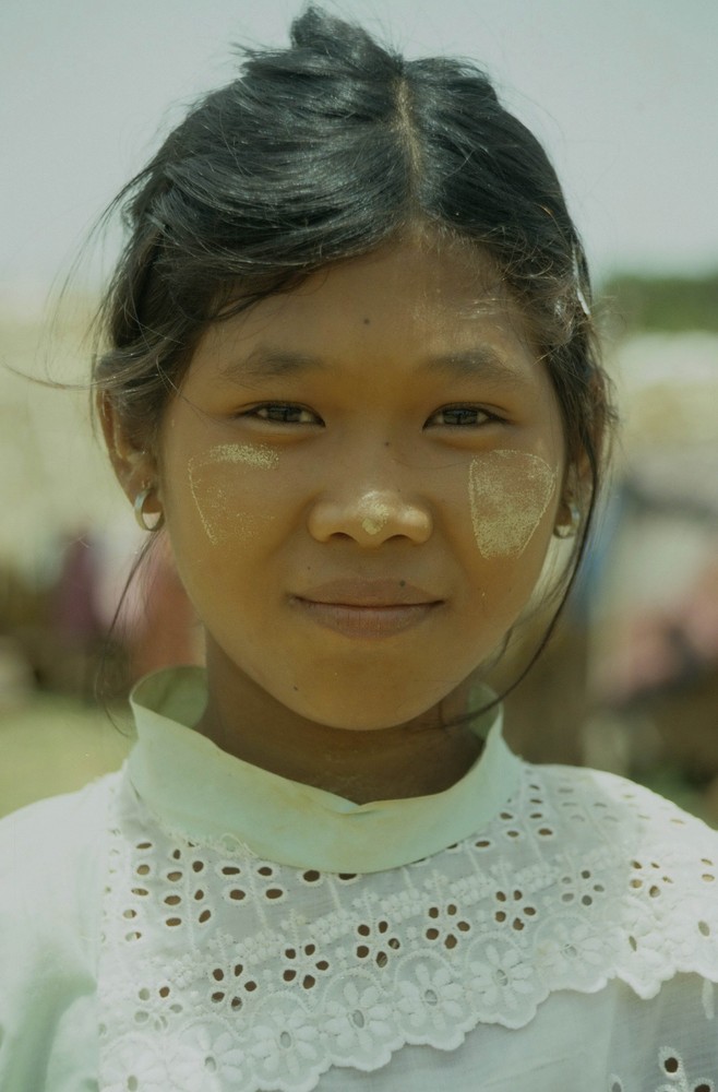 Thanaka Foto & Bild | asia, myanmar, southeast asia Bilder auf ...