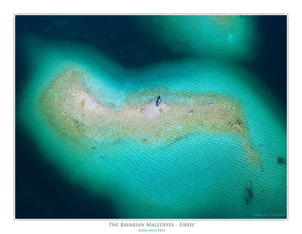 The Bavarian Maledives (Eibsee) Kayak meets Opal Foto & Bild | world ...