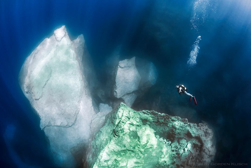 The Boulders of Azure Window Foto & Bild | natur-panorama, unterwasser ...