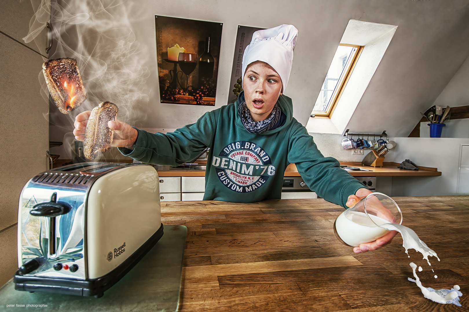 the Chaos Cook Foto & Bild | streetfotografie mit menschen, fotomontage ...