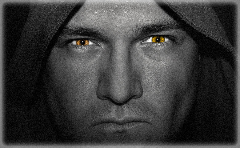 The dark monk ... Foto & Bild | portrait, selbstportraits, spaß Bilder ...