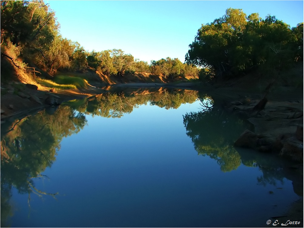 The Georgina River / near Boulia *** Foto & Bild | australia & oceania ...