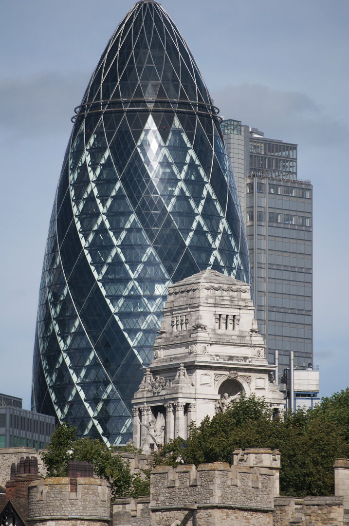 The Gherkin (Swiss Re. Building) Foto & Bild | europe, united kingdom ...