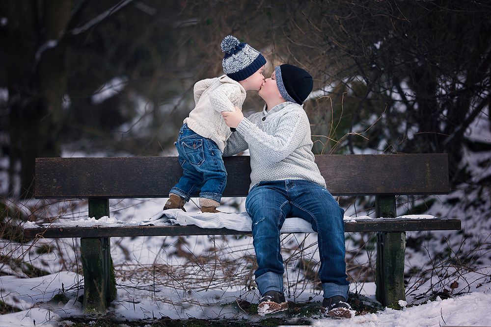 The Kiss Foto & Bild | kinder, fotos, outdoor Bilder auf fotocommunity
