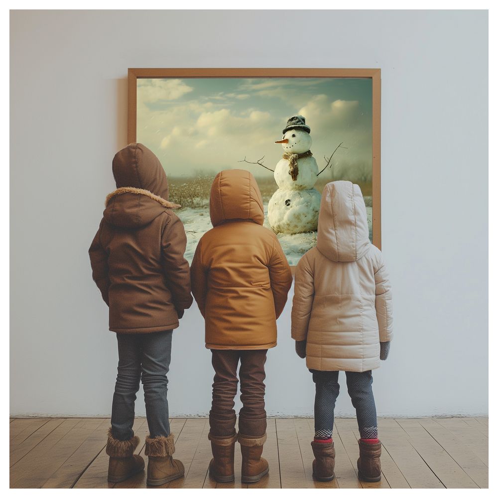 The Last Snowman Foto & Bild | ki - montagen, ki - menschen, digitalpainting Bilder auf ...