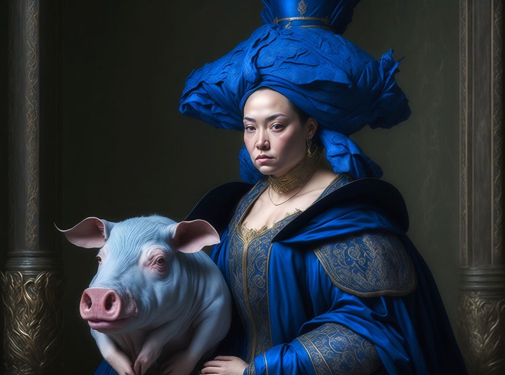 The lovely Piggy Princess Foto & Bild | ki - montagen, gesammelte werke ...