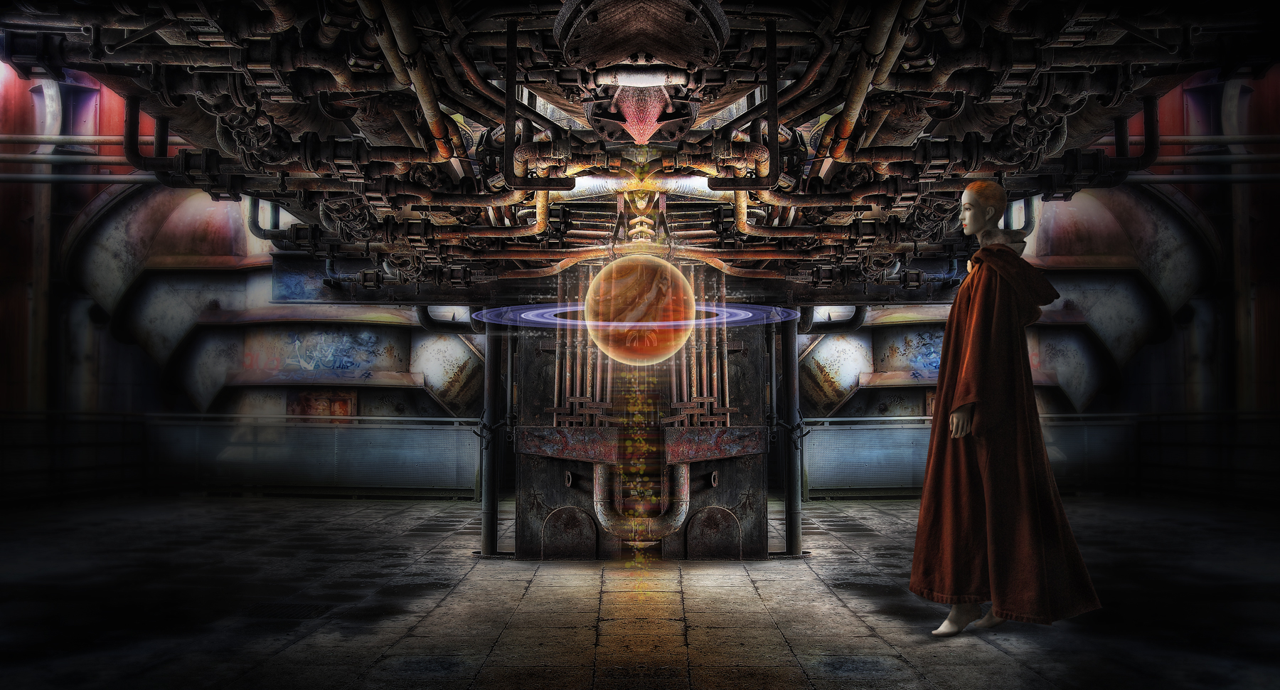 the planet inside Foto & Bild | fotomontage, science fiction, fantasy mystery Bilder auf ...