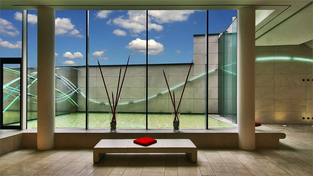 * The red pillow * Foto & Bild | architektur, innenaufnahmen, projekte Bilder auf fotocommunity