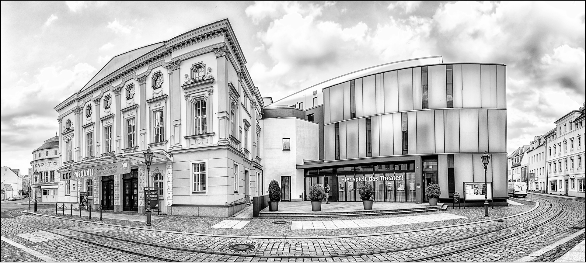 Theater-Architektur im Wandel der Zeit Foto & Bild | spezial, sw ...