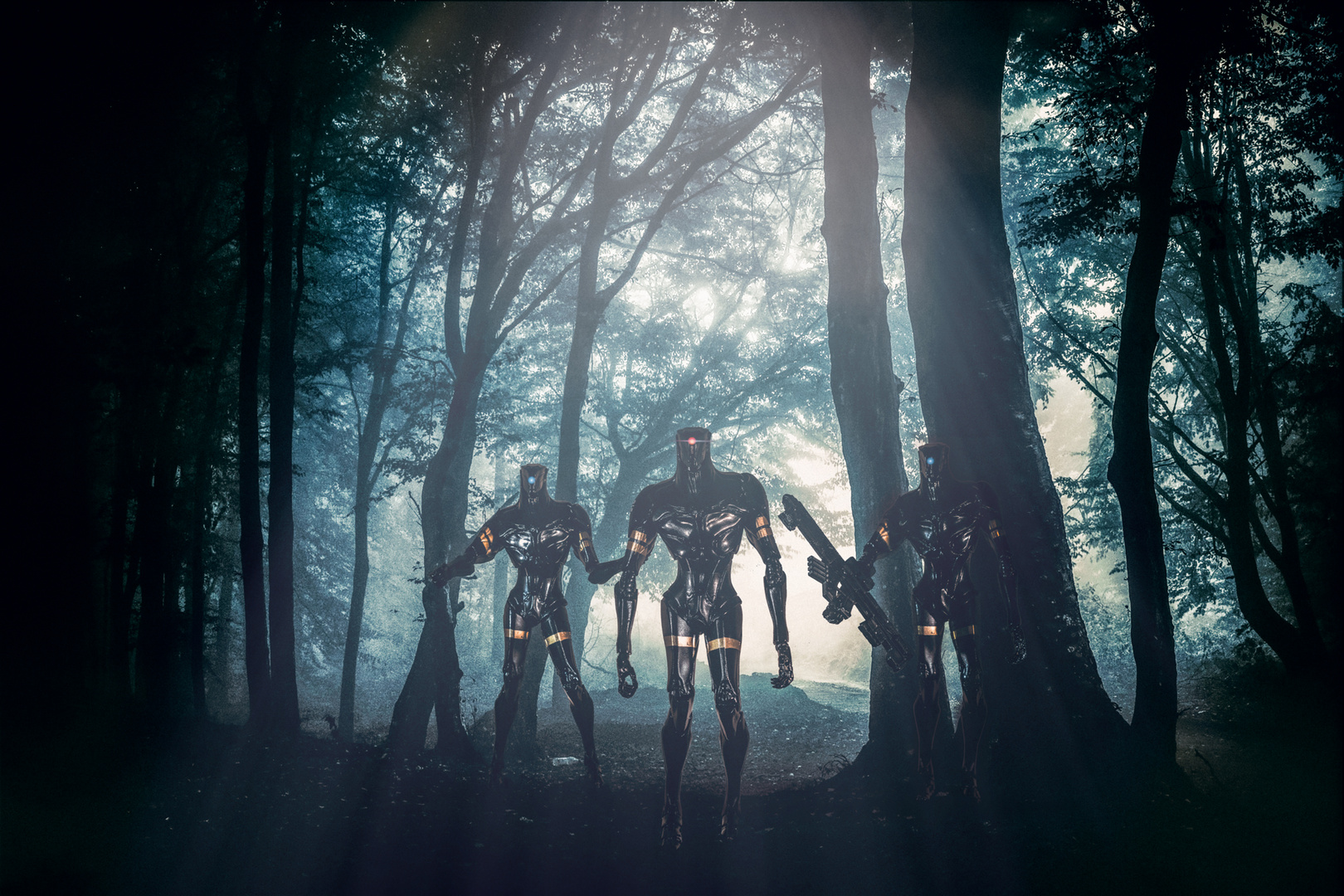 they are already there Foto & Bild | fotomontage, science fiction, fantasy mystery Bilder auf ...