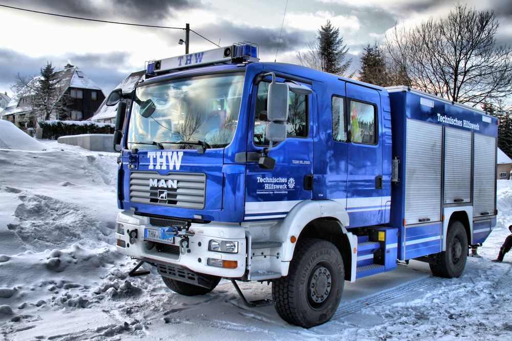 THW GKW 21/51 OV Aue-Schwarzenberg Foto & Bild | autos & zweiräder, feuerwehr ...