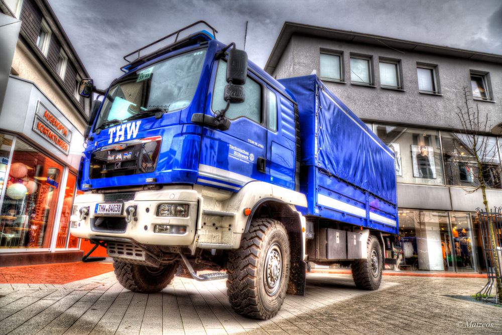 THW - MAN Lkw II Foto & Bild | autos & zweiräder, sonderfahrzeuge ...