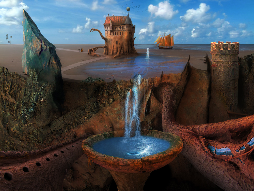 Tiefsee Foto & Bild | fotomontage, fantasy mystery, wasser Bilder auf fotocommunity