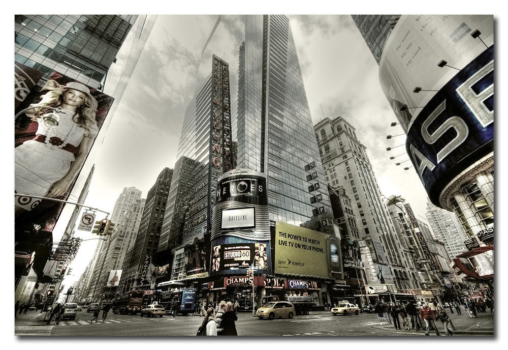 time square Foto & Bild | bearbeitungs - techniken, hdri & tm, urban ...
