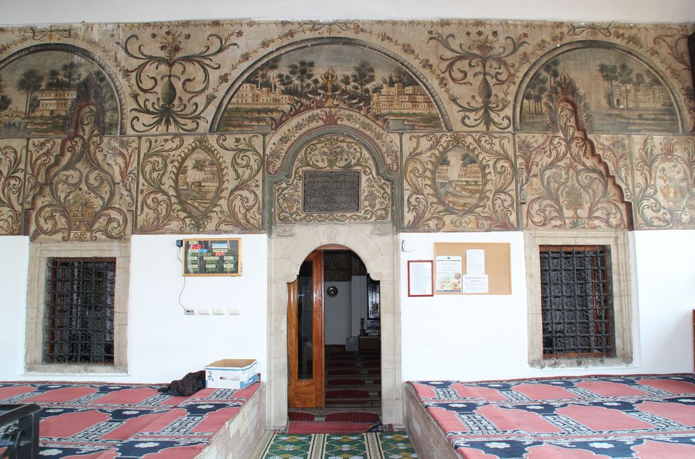 Tirana: Vorraum der Et'hem-Bey-Moschee Foto & Bild | europe, balkans ...