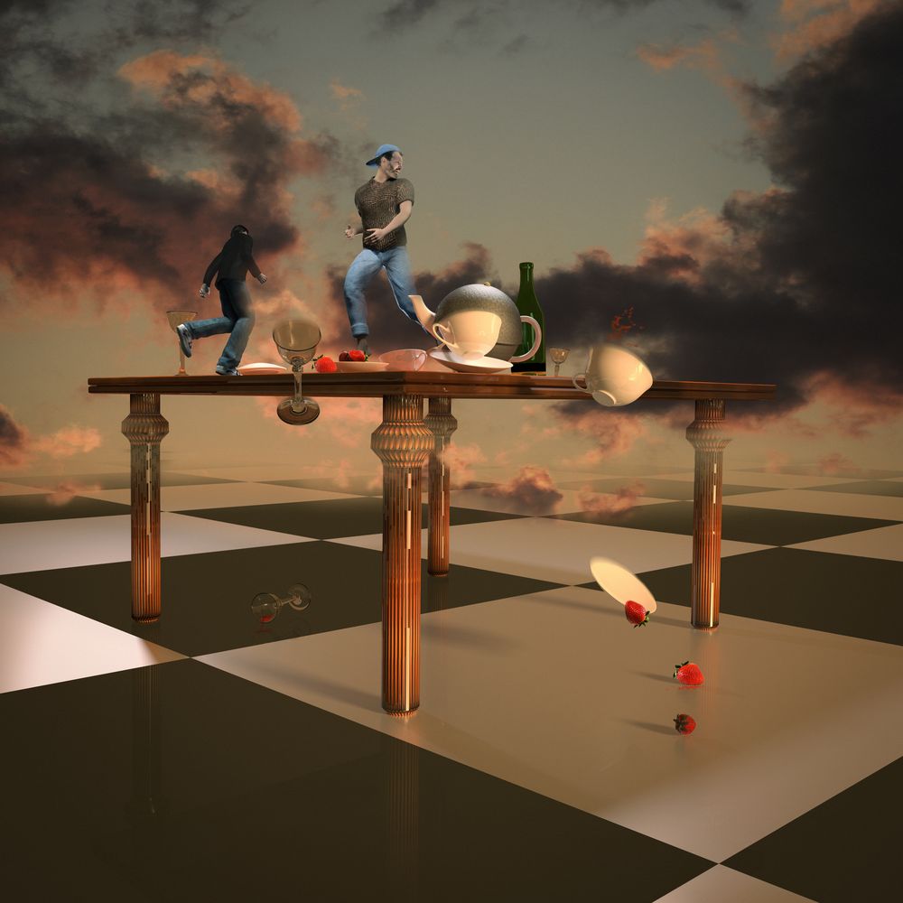 Tischläufer Foto & Bild | fotomontage, composing , composing Bilder auf fotocommunity