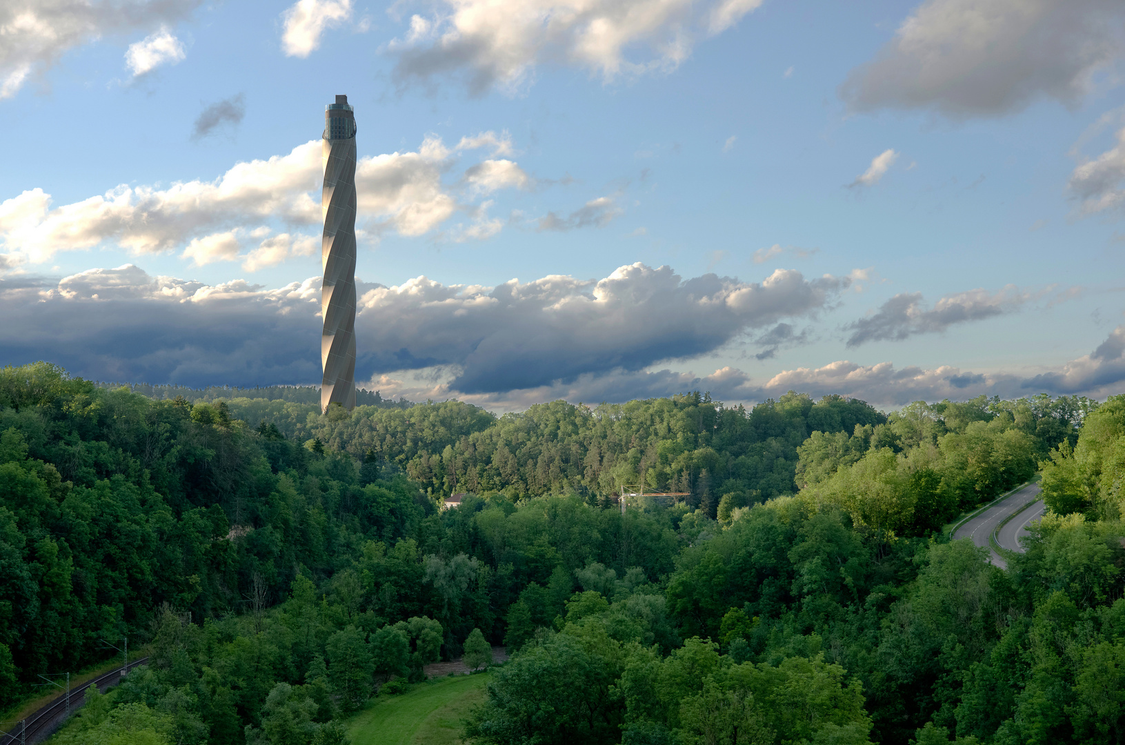 TK Elevator Testturm, Rottweil Foto & Bild | world, sommer, natur ...