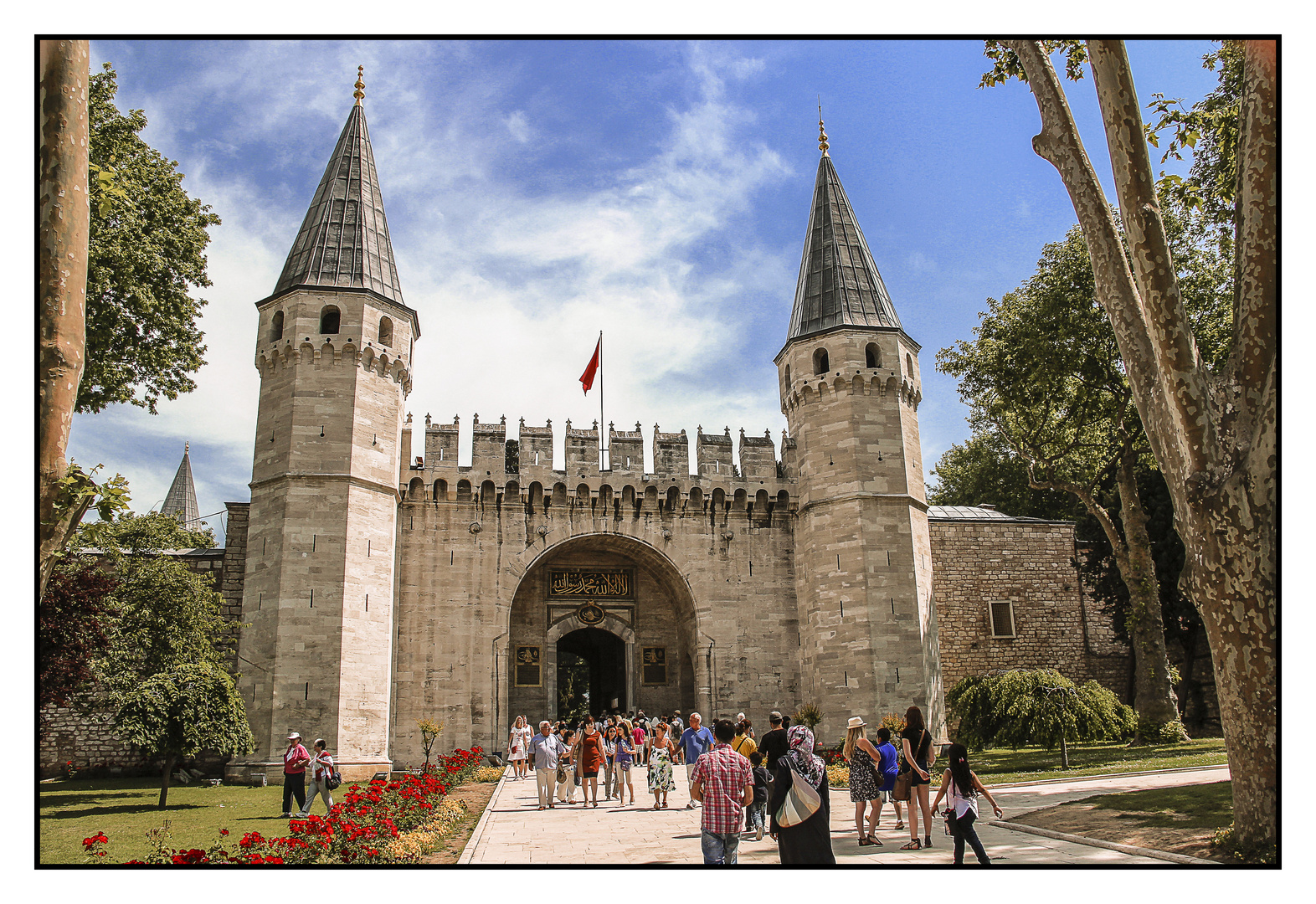 Topkapi Palast-Tor des Friedensgrußes Foto & Bild | europe, turkey ...