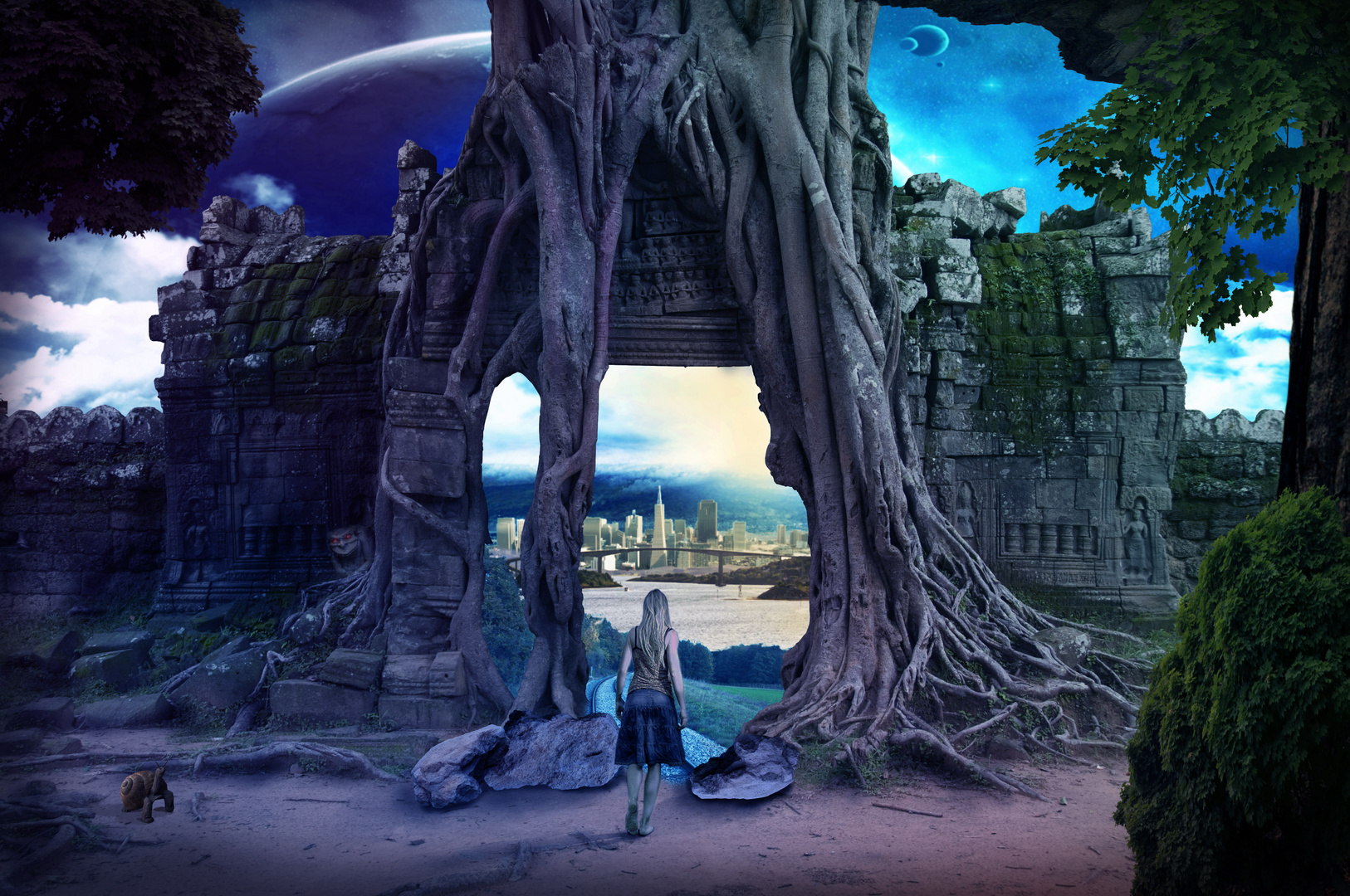 Tor zur neuen Welt Foto & Bild | digiart challenge, 070 - am anfang war ... Tor zur neuen Welt Foto & Bild | digiart challenge, 070 - am anfang war ...