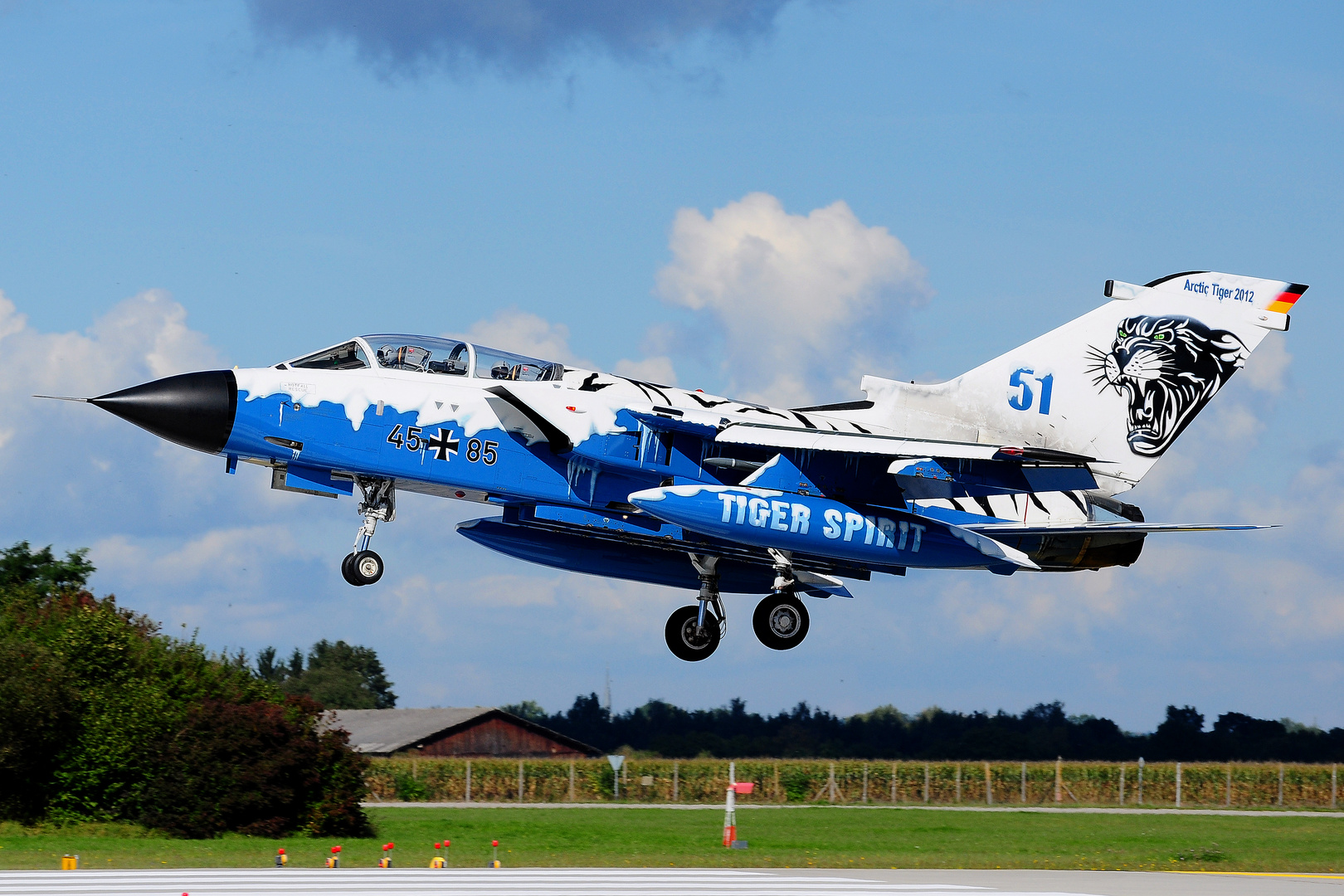 Tornado, AG-51, Arctic Tiger, Sonderlackierung Foto & Bild | luftfahrt ...