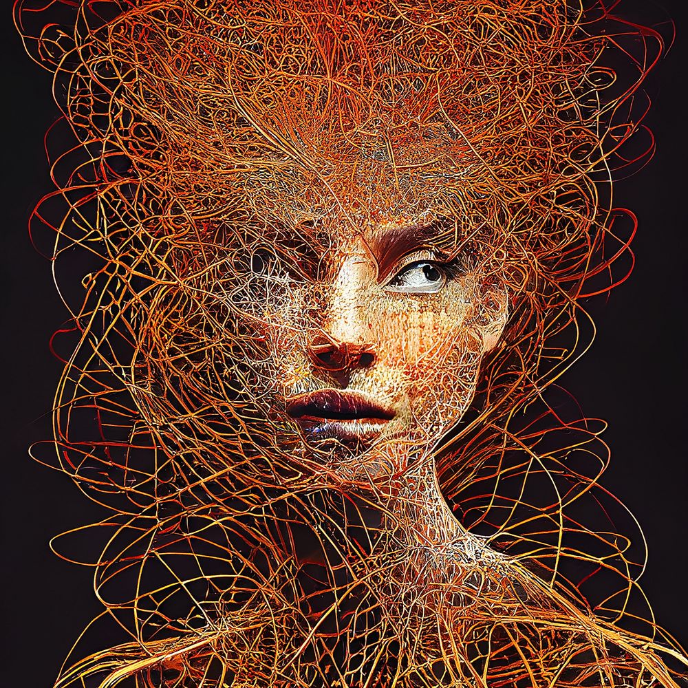 Total in sich verfangen ... Foto & Bild | ki - montagen, digitale bilder, spezial Bilder auf ...