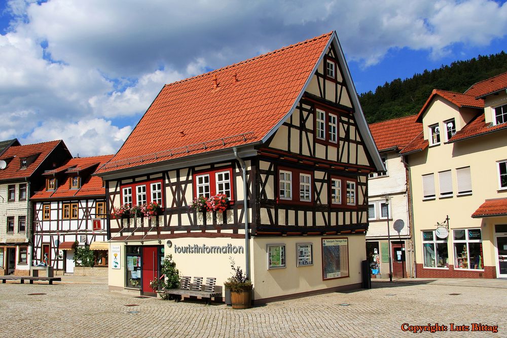 Touristinformation Ruhla Foto & Bild | fachwerk, architektur, thüringen ...