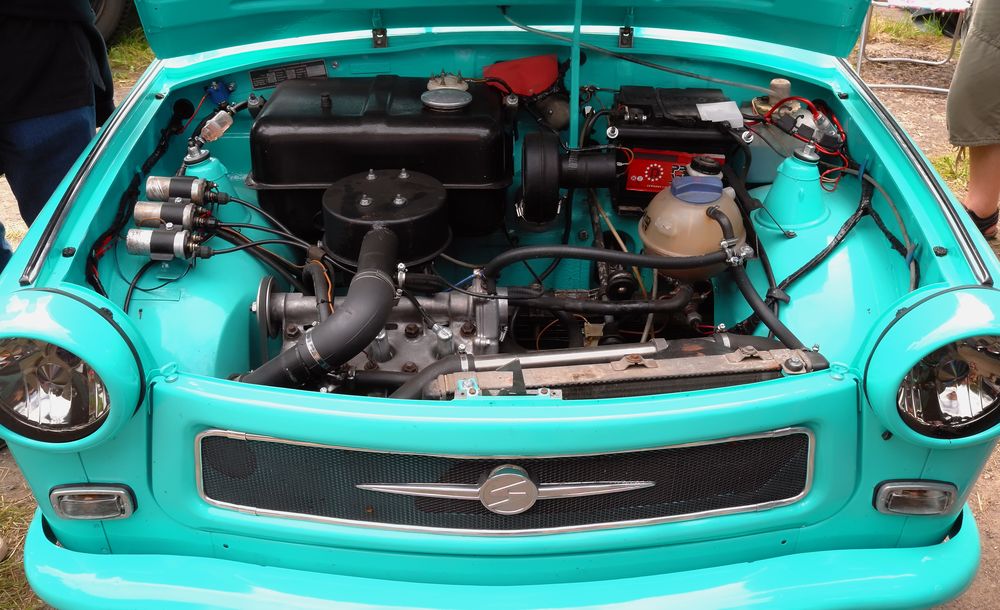 Trabant 601 mit Wartburg-Motor :))) eine echte Innovation Foto & Bild ...
