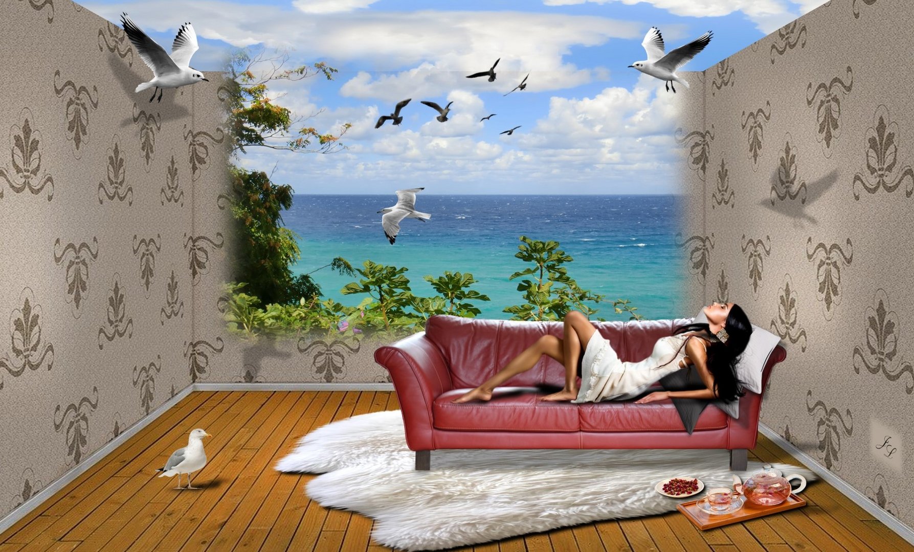 Träumerei - Tagtraum Foto & Bild | fotomontage, fantasy mystery, traum Bilder auf fotocommunity