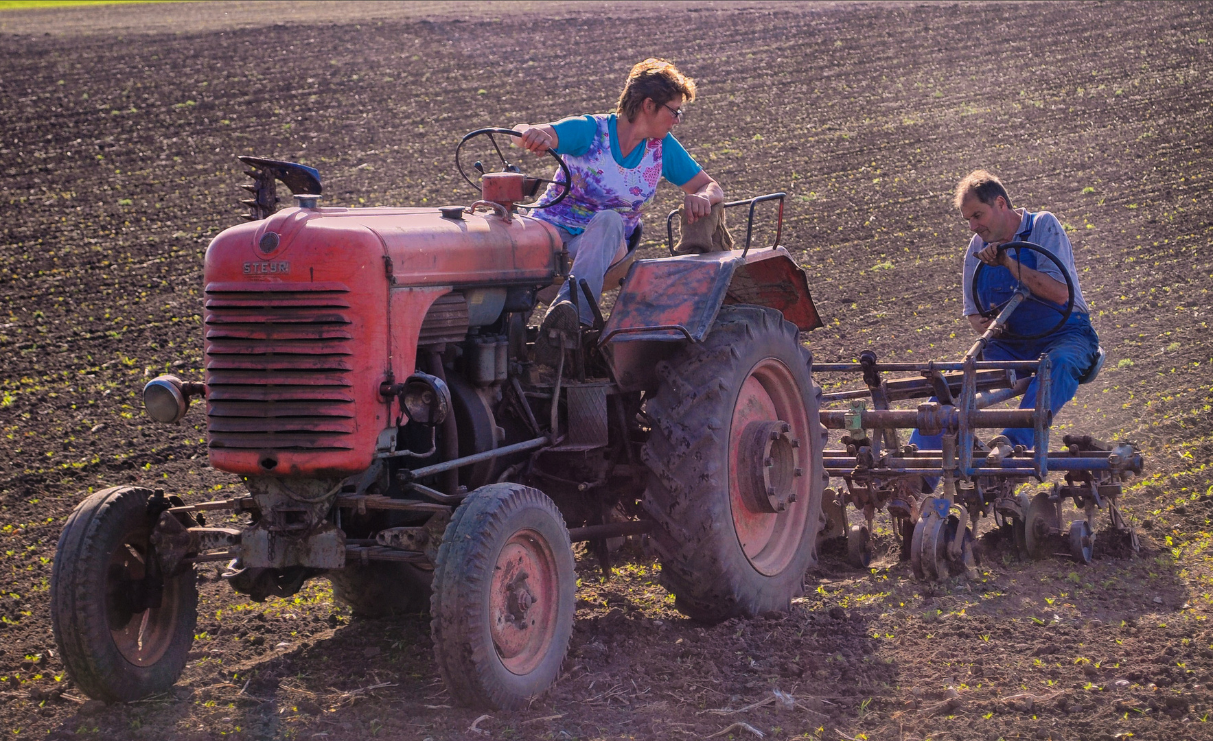 Traktor Foto & Bild | dokumentation, natur, reportage Bilder auf ...