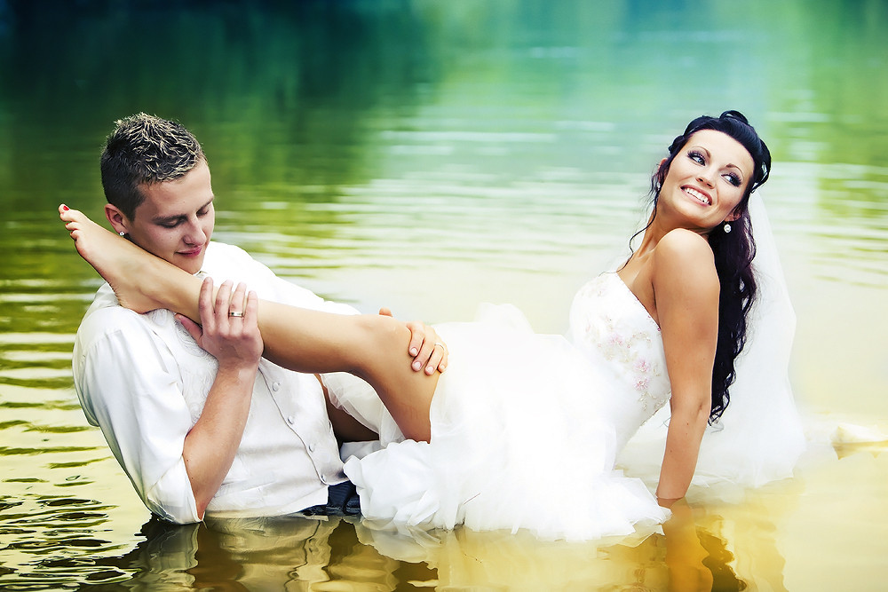 Trash the dress Foto & Bild | hochzeit, menschen Bilder auf fotocommunity