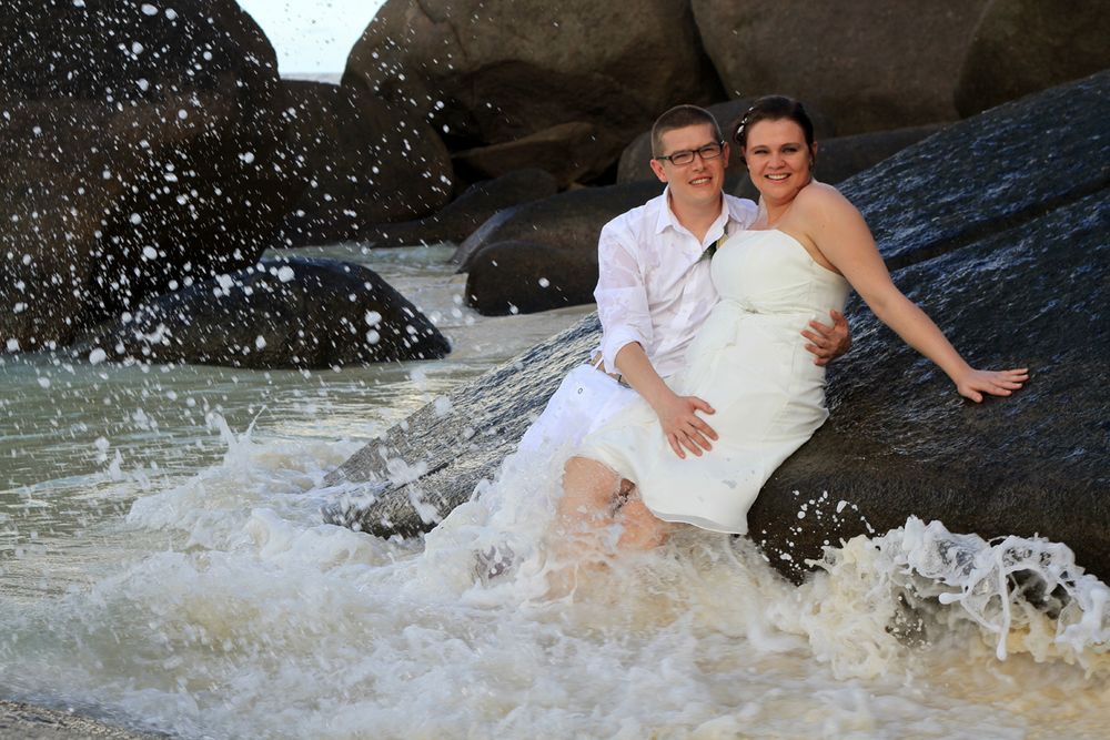 Trash the dress Seychellen 2 Foto & Bild | hochzeit, hochzeit seychellen, flitterwochen ...