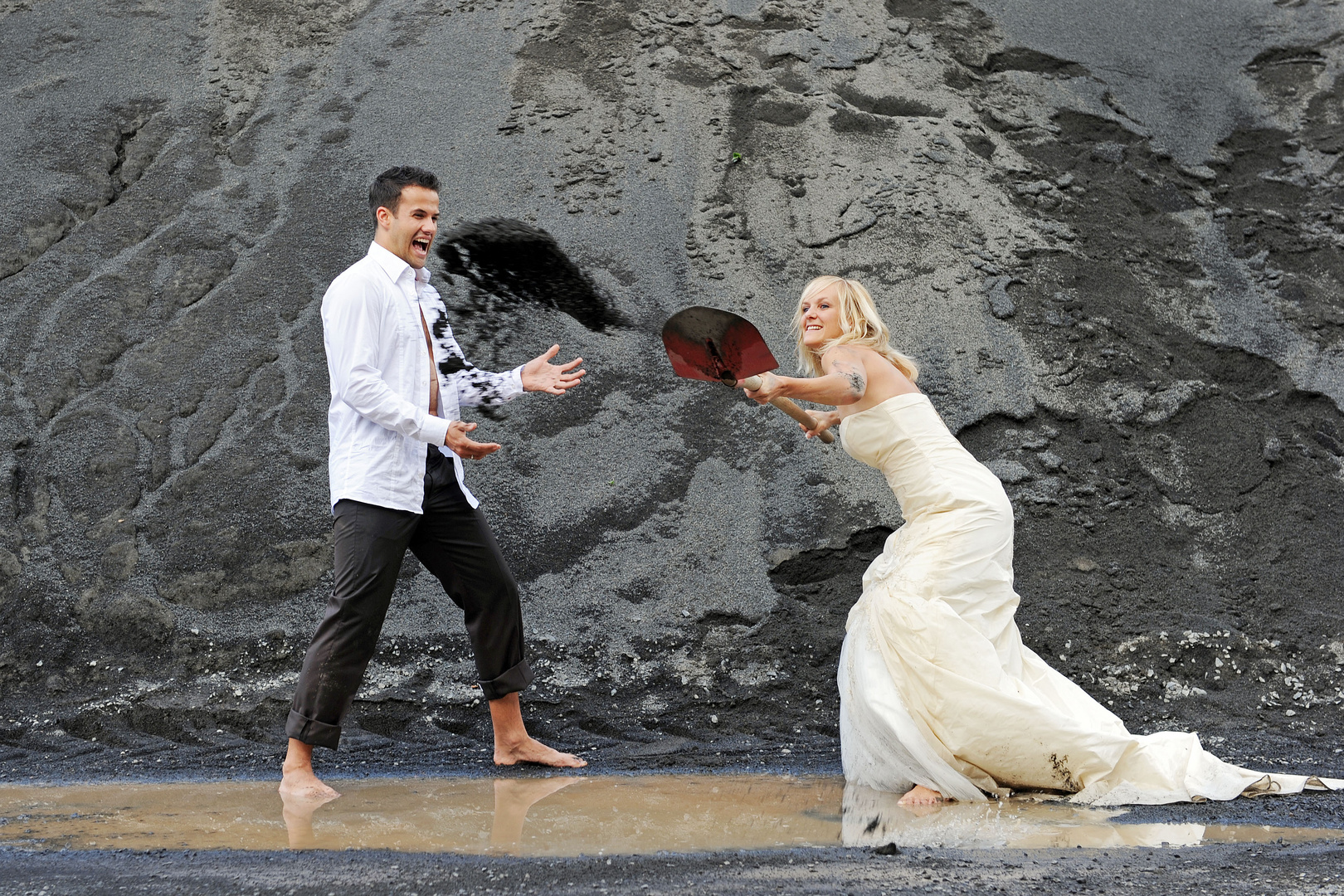 Trash wedding Foto & Bild | hochzeit, trash the dress, bianca fay Bilder auf fotocommunity
