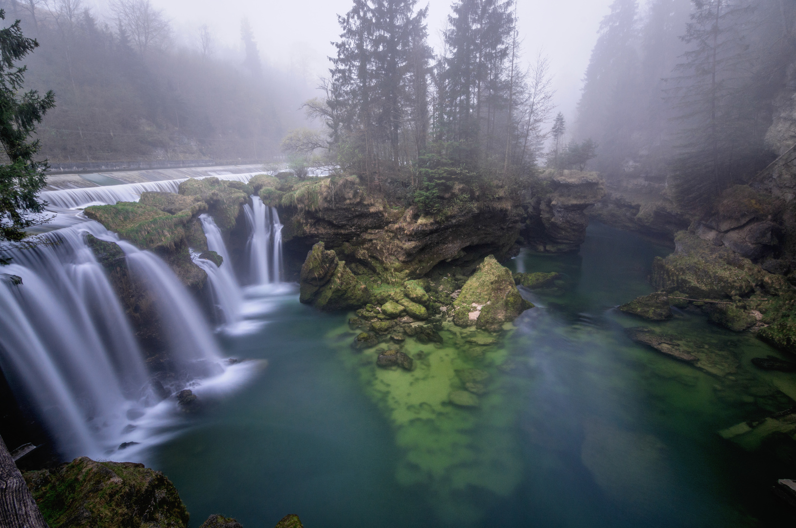 TRAUNFALL / Oberösterreich Foto & Bild | landschaft, wasserfälle, bach ...