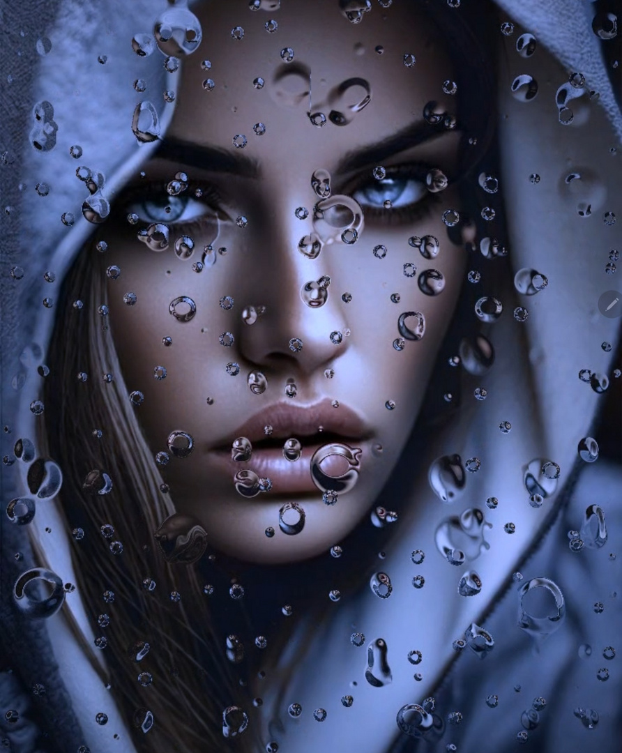 Traurig Foto & Bild | regen, portrait, frau Bilder auf fotocommunity