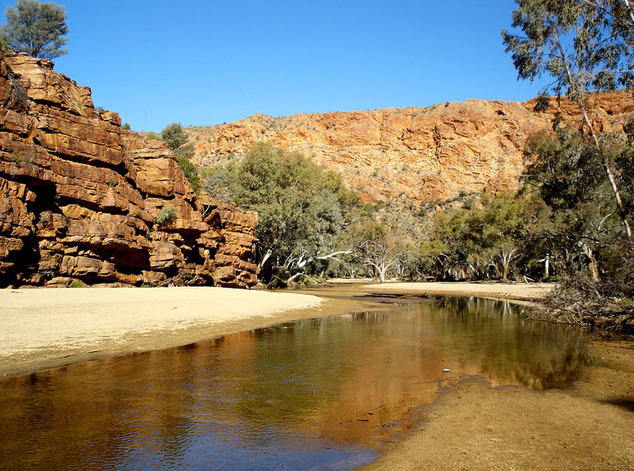 Trephina Gorge creekbed, 2 Foto & Bild | australia & oceania, australia ...