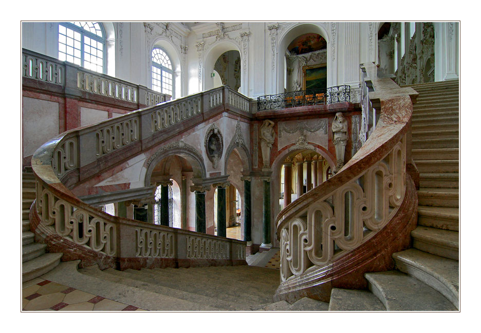 Treppe, barock Foto & Bild | architektur, schlösser & burgen ...