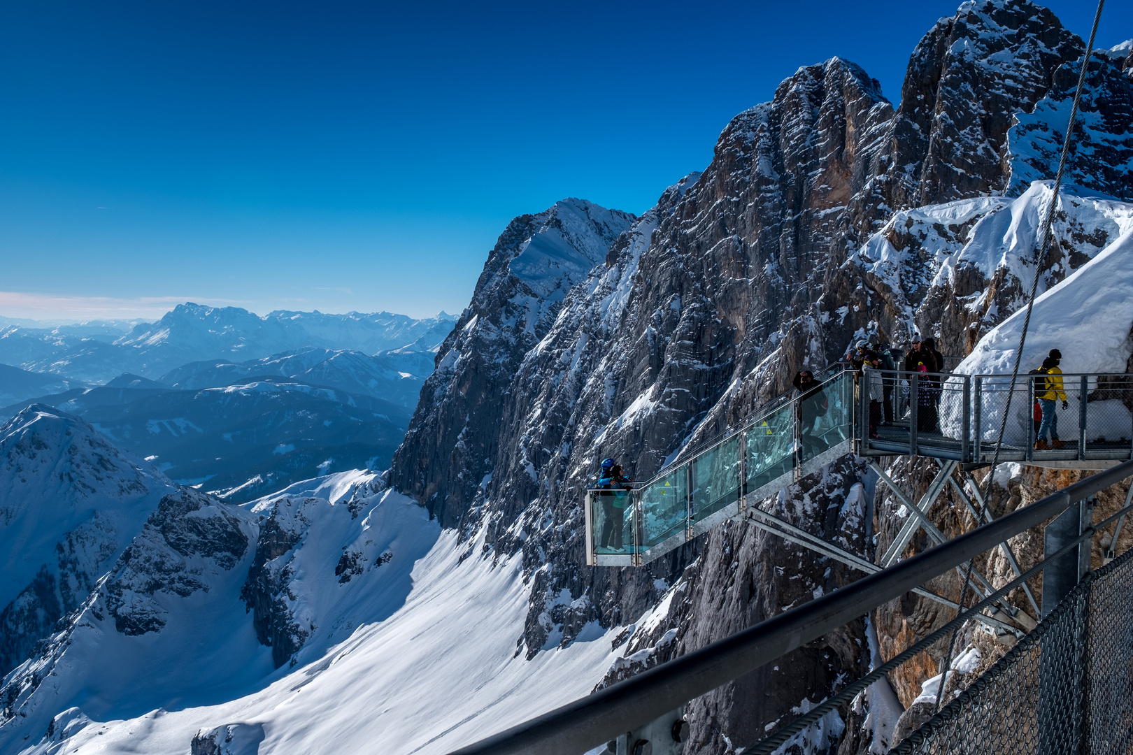 Treppe ins Nichts am Dachstein Foto & Bild | natur Bilder auf fotocommunity
