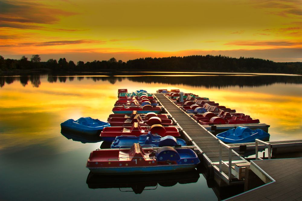 tretboot Foto & Bild | outdoor, natur, stillleben Bilder auf fotocommunity