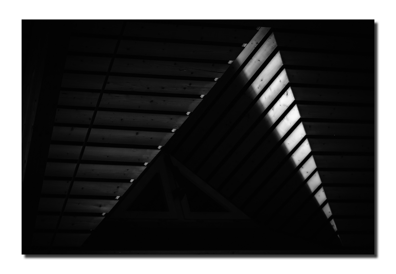 Triangles Foto & Bild | fotokunst, monochrome fine art, monochrom ...