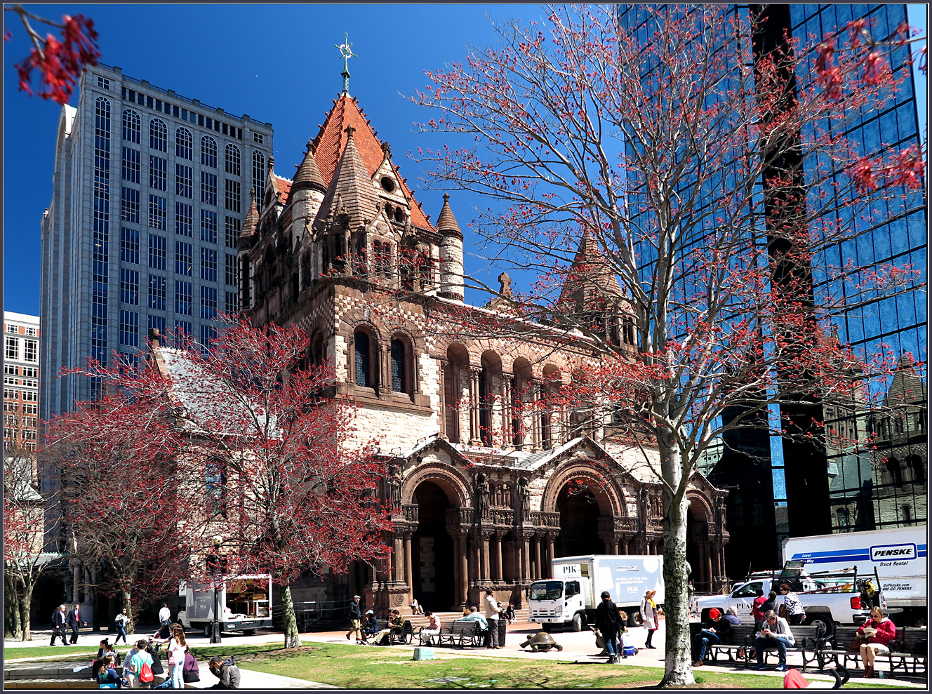 Trinity Church - Boston Foto & Bild | architektur, north america ...