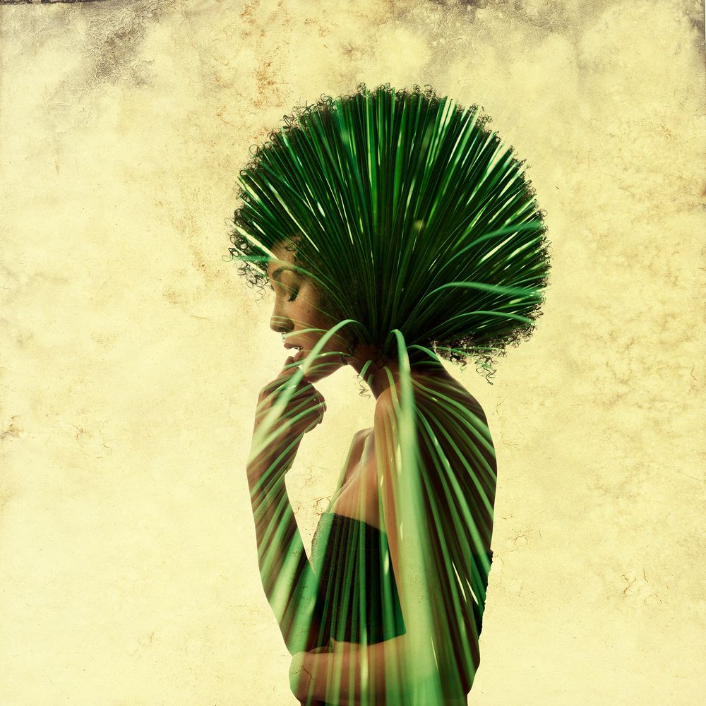 triple exposure Foto & Bild | erwachsene menschen, portraits ...