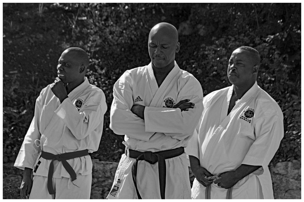 trois visages perplexes.... Foto % Immagini| portraits, humour, sports ...