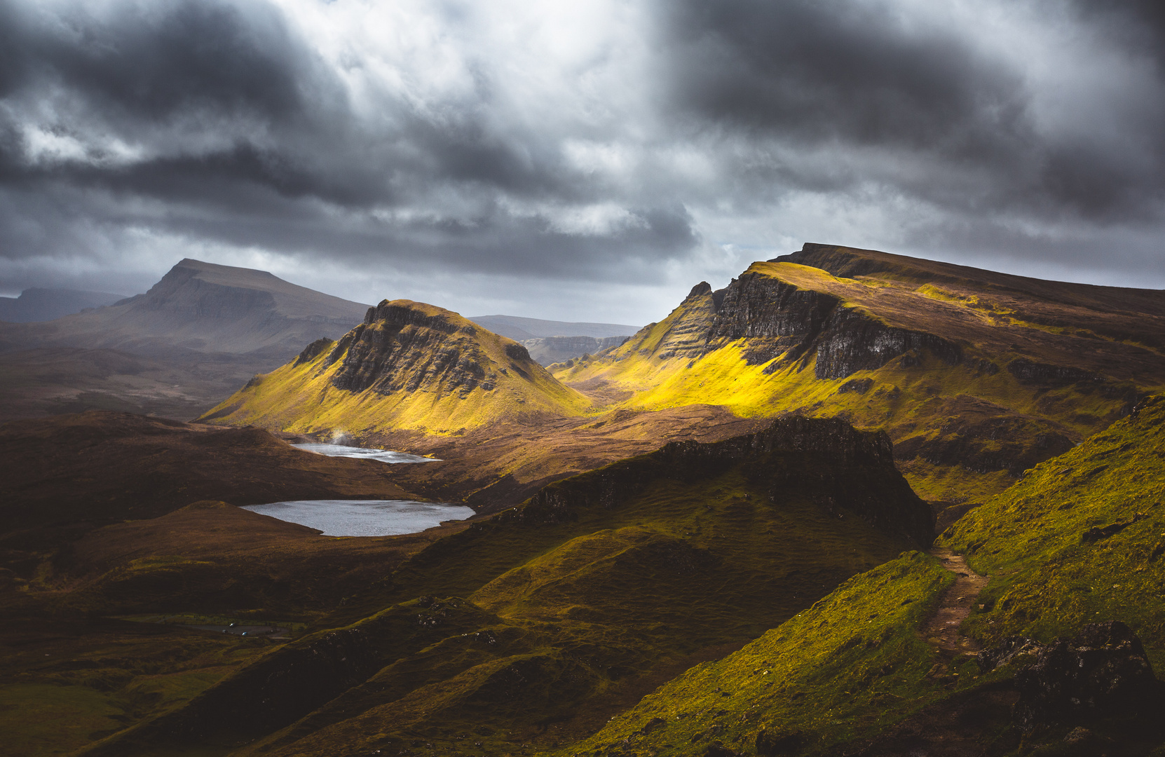 Trotternish Ridge Foto & Bild | uk, world, mystisch Bilder auf ...