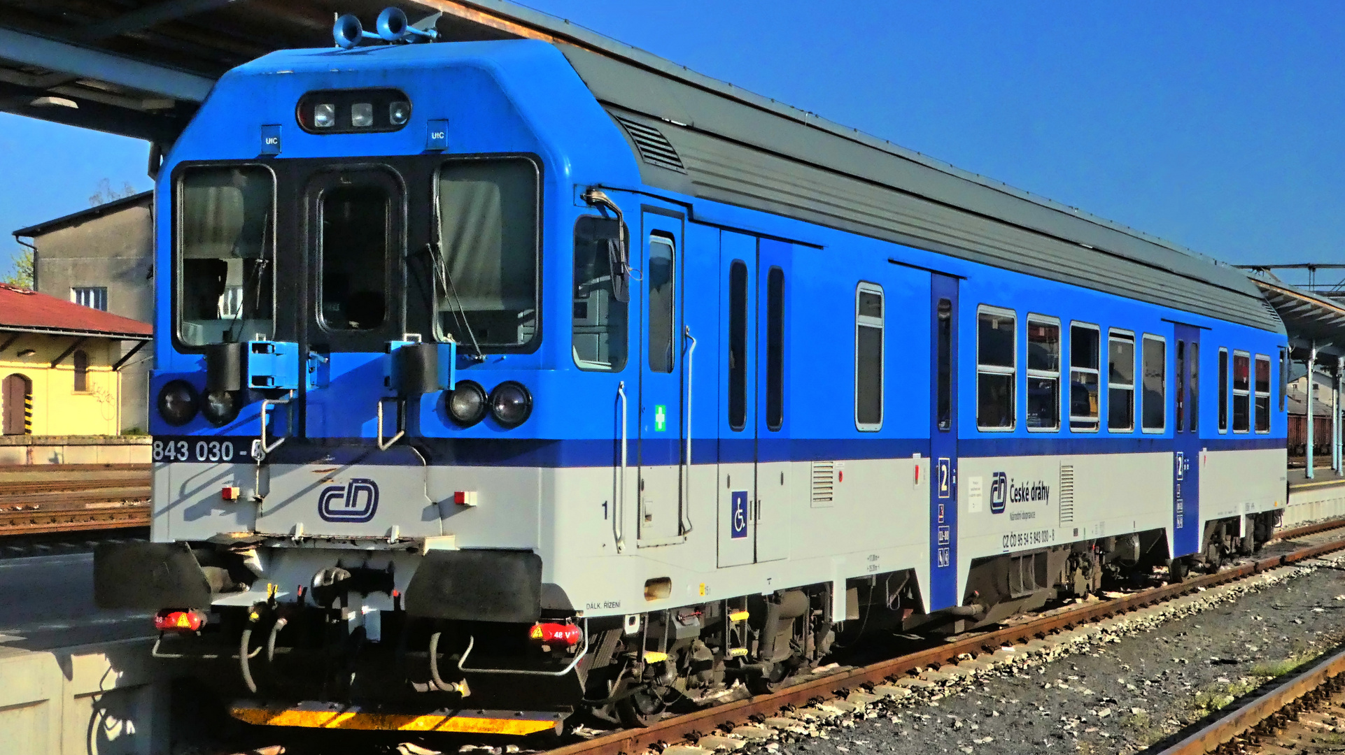 Tschechischer Dieseltriebwagen Baureihe CD-843 Foto & Bild | cd ...