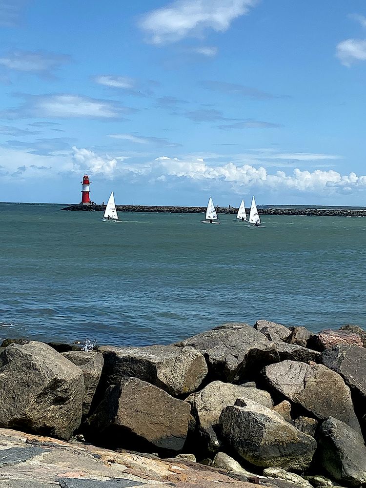 Tschüss - Warnemünde Foto & Bild | sommer, himmel, ostsee Bilder auf ...
