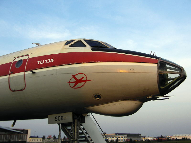 TU-134 Interflug (DDR-SCB) Foto & Bild | luftfahrt, passagiermaschinen ...